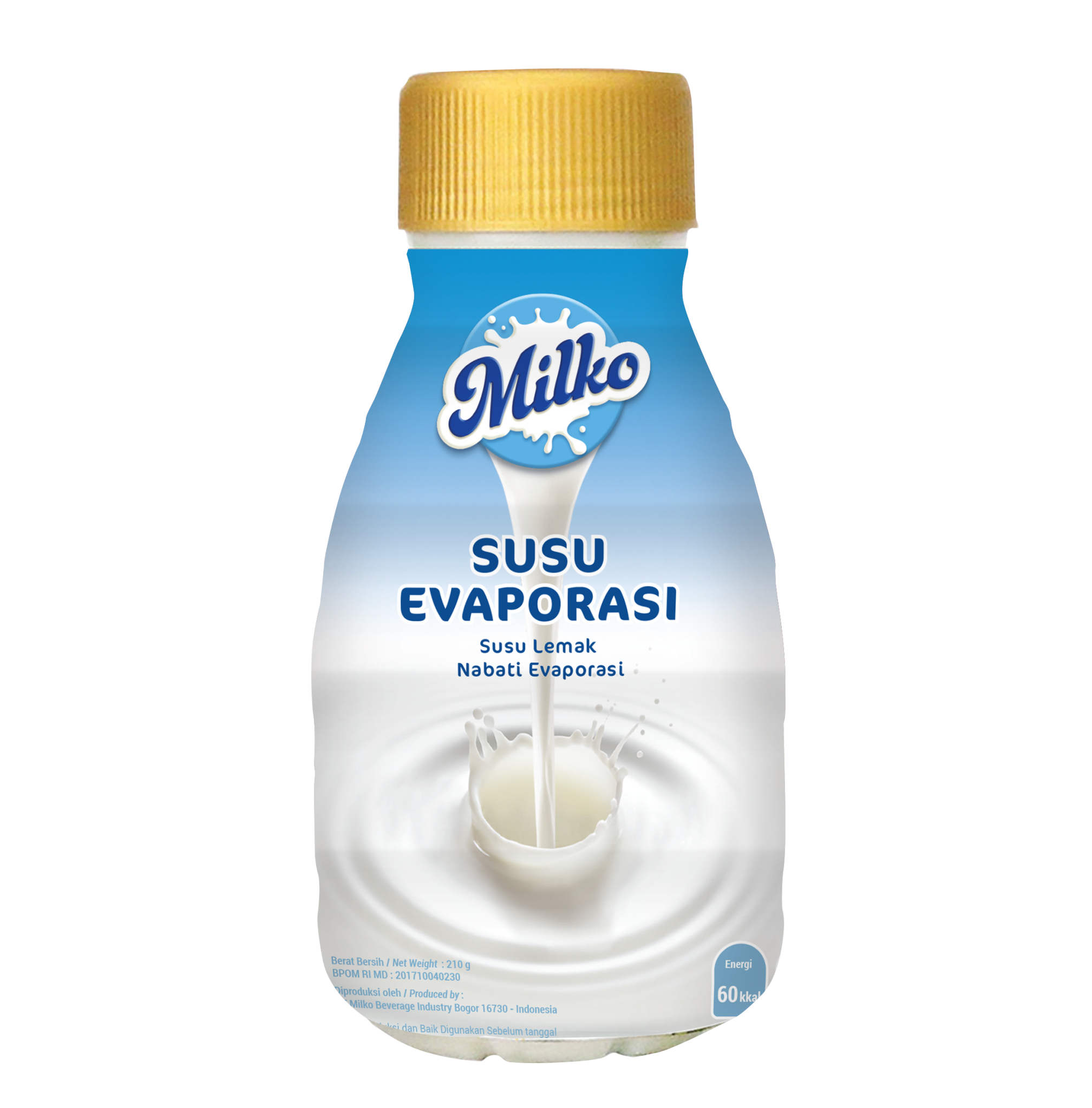 Milko Blue Evaporated Milk - PT. Culina Gemilang Indonesia » PT. Culina ...